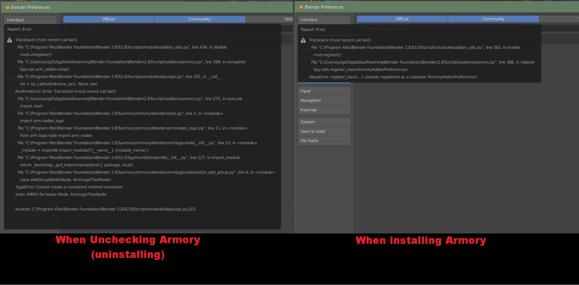 Unable to Install/Find it in menu please.. · Issue #1941 · armory3d/armory · GitHub
