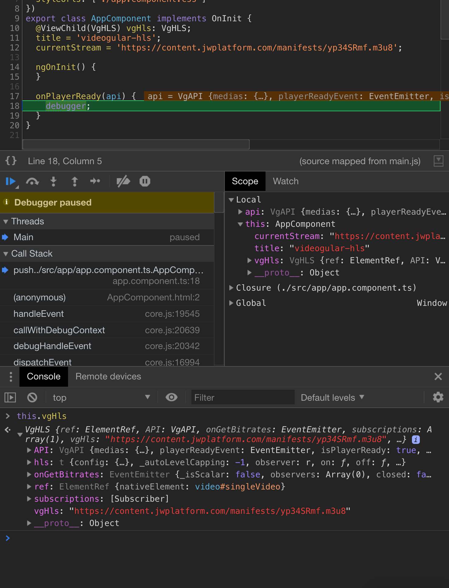 VgHLS error handling for Safari Mobile iOS · Issue #792 · videogular/videogular2 · GitHub