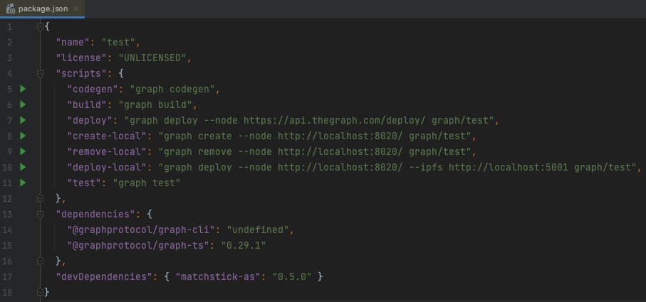 Couldn't find any versions for "@graphprotocol/graph-cli" that matches "undefined" · Issue #1038 ...