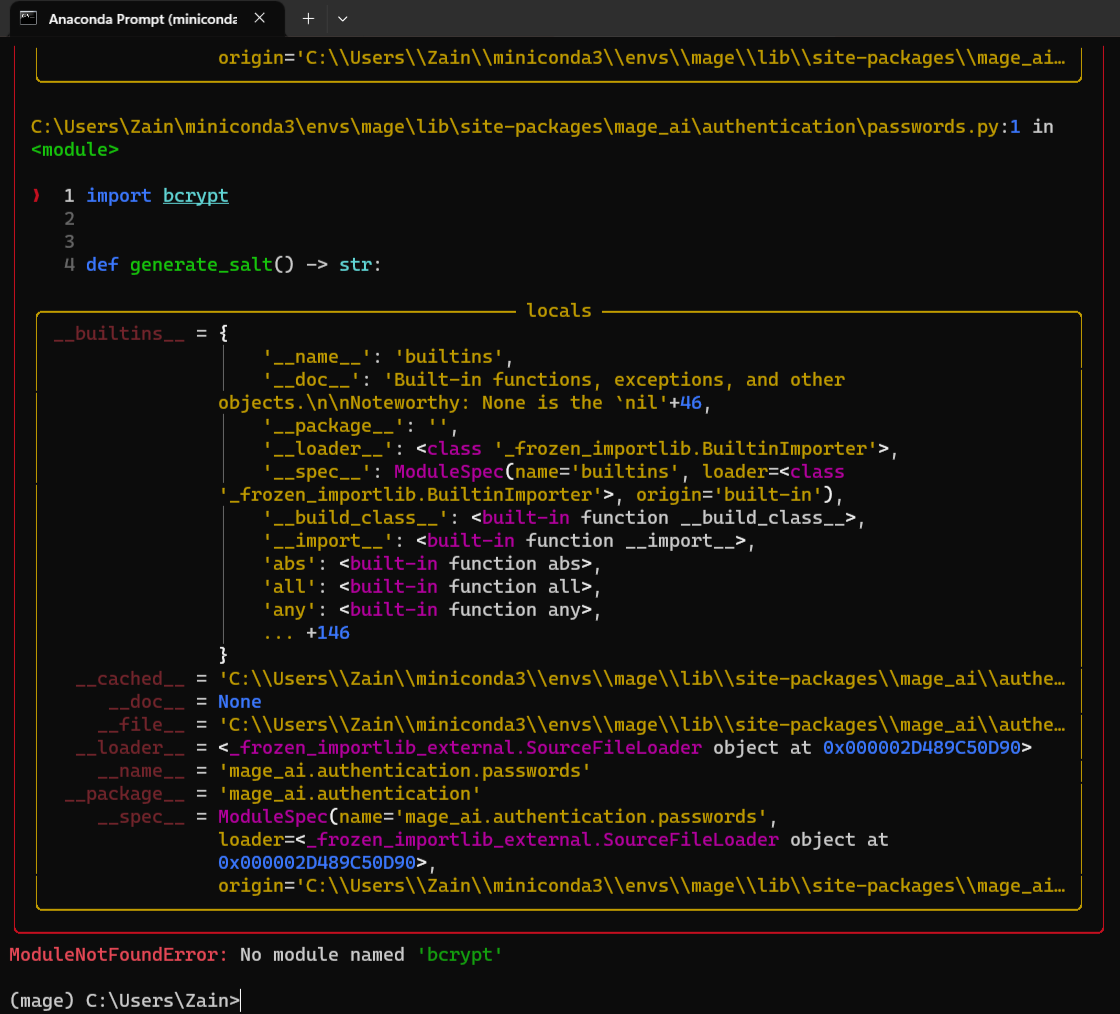 pip and conda installations not running on Windows OS · Issue #2370 · mage-ai/mage-ai · GitHub