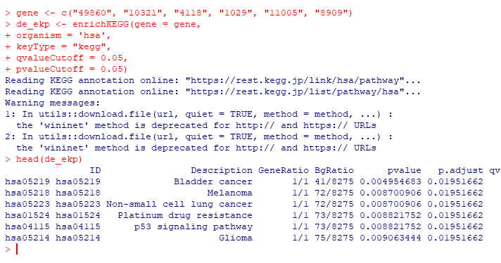 enrichKEGG No gene can be mapped · Issue #549 · YuLab-SMU/clusterProfiler · GitHub