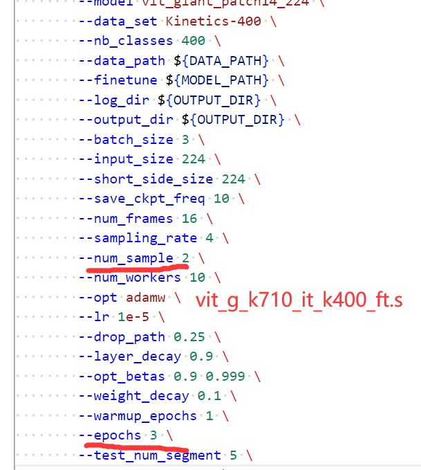 The hyperparameter Settings in the script seem to be inconsistent with those in the paper ...