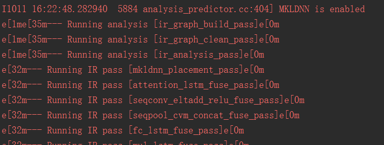 用python api预测时打不打开mkldnn，预测耗时相同。 · Issue #20505 · PaddlePaddle/Paddle · GitHub