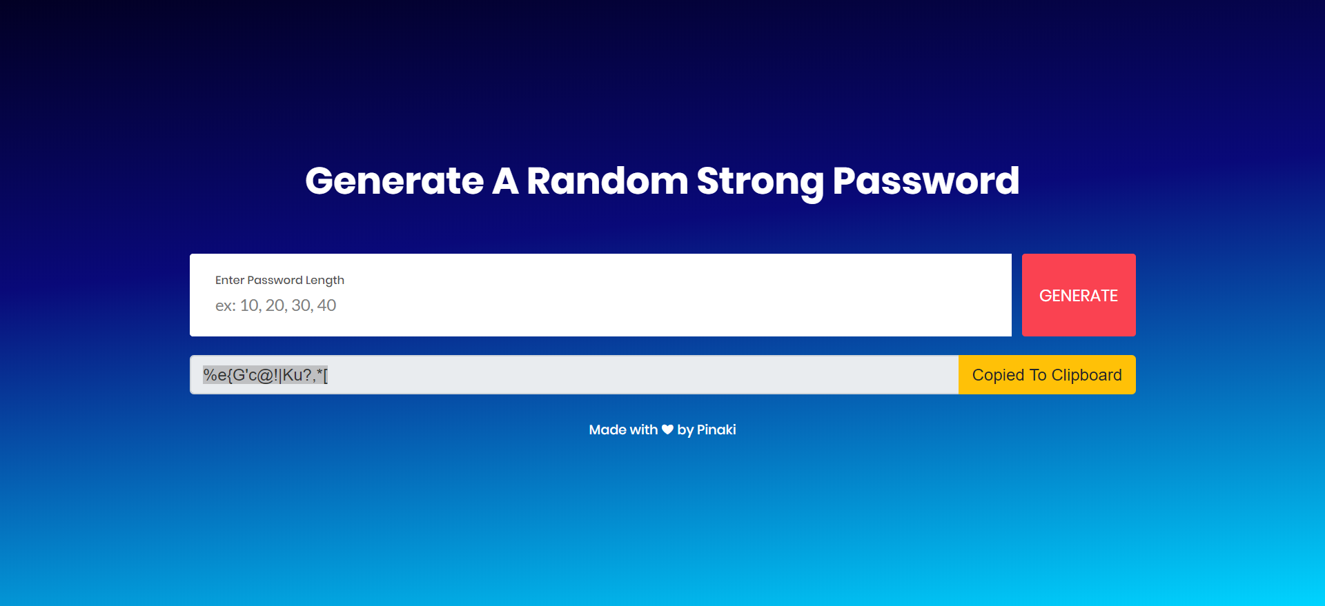 GitHub - pinakipb2/password-generator: This is a Random Strong Password Generator made in Python ...