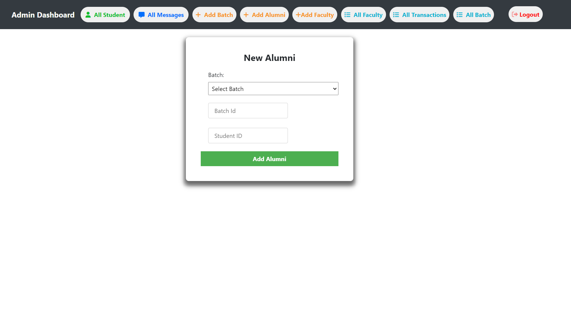 GitHub - PawanSirsat/ClassRoom_Management: The application has three ...