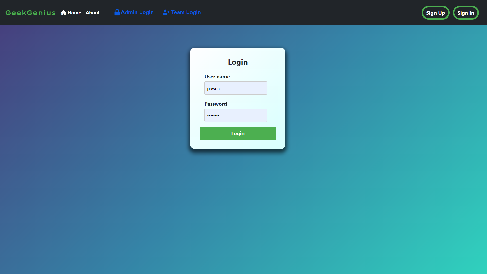 GitHub - PawanSirsat/ClassRoom_Management: The application has three user roles: admin, teacher ...