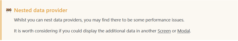 Why not use nested data providers? · Budibase budibase · Discussion #10087 · GitHub