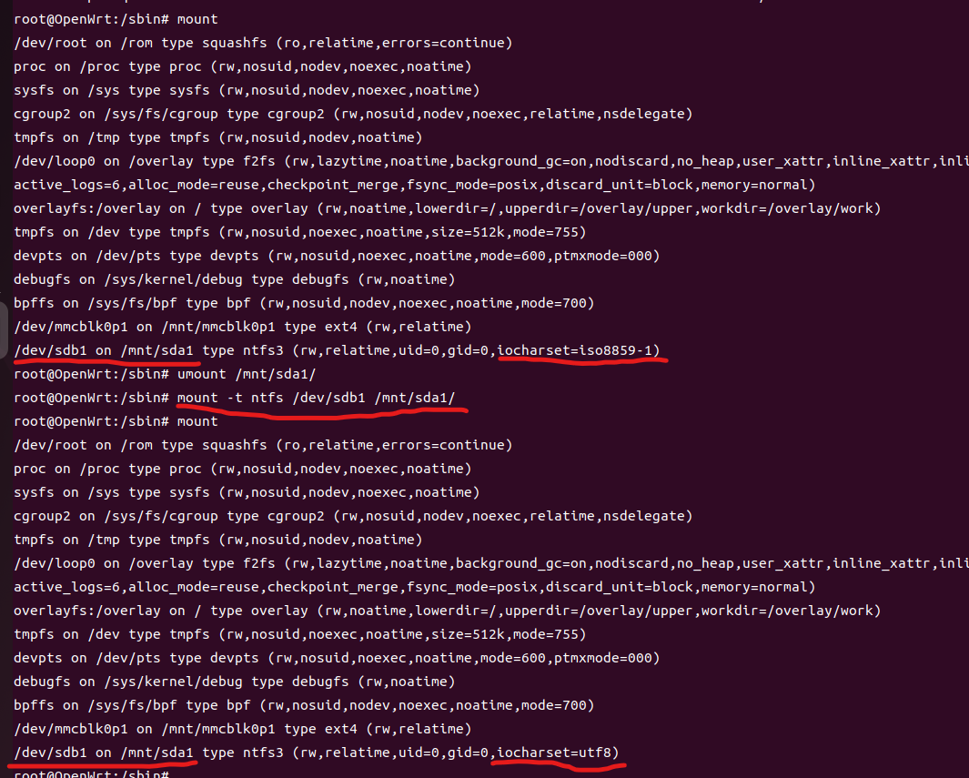 6.1内核版本挂载ntfs硬盘，中文目录无法显示 · Issue #10631 · coolsnowwolf/lede · GitHub