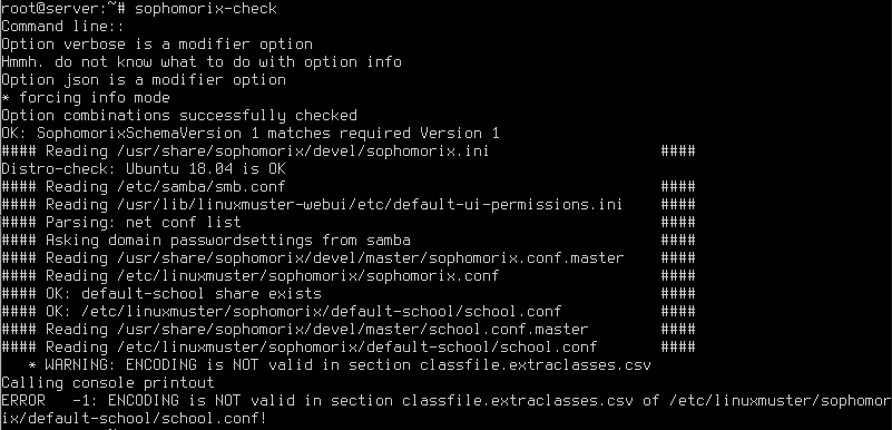 Encoding setting for Extra Courses results in sophomorix-check error · Issue #87 · linuxmuster ...