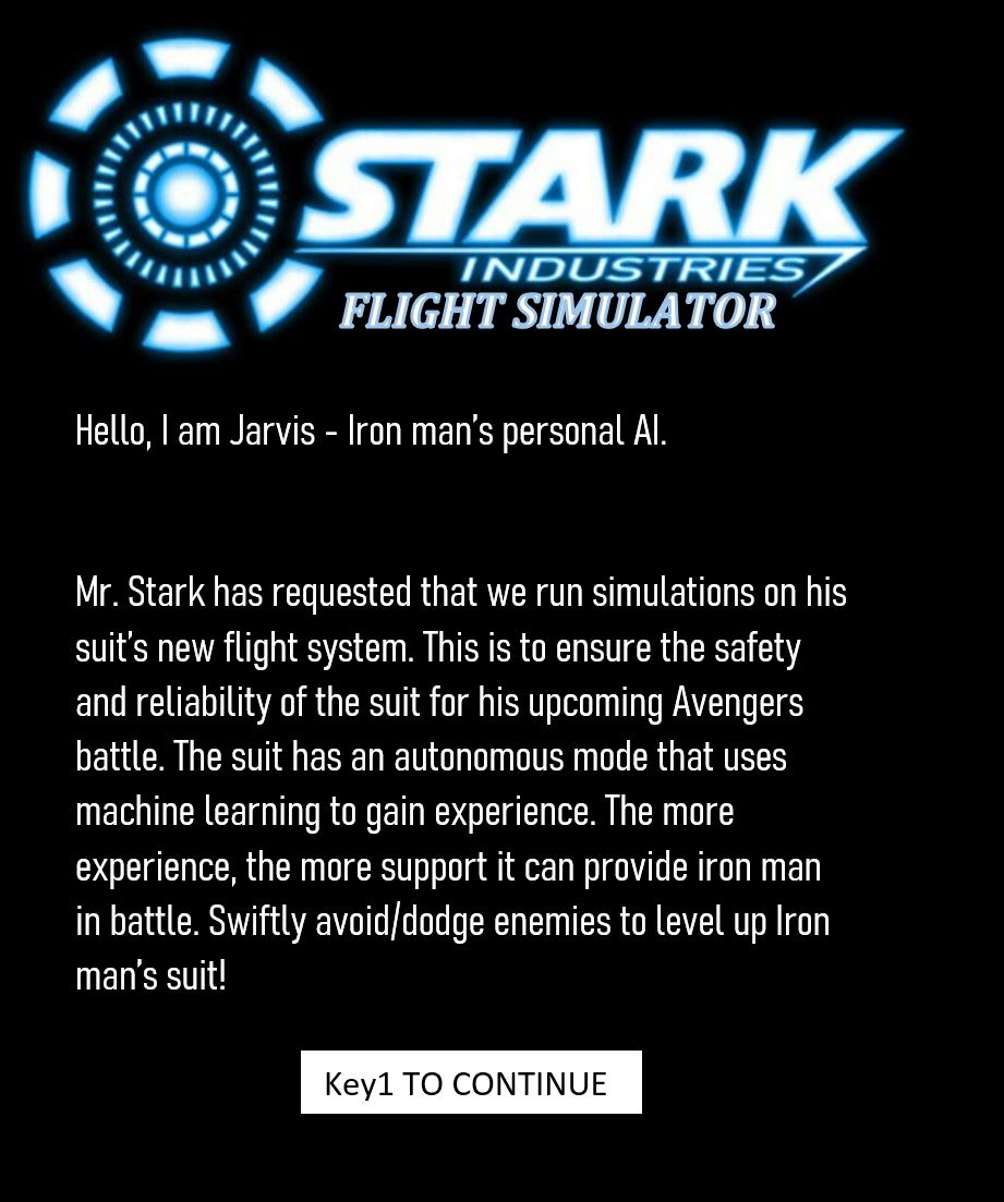 GitHub - HarryHuCodes/Stark-Flight-Simulator