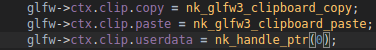 Clipboard issue with glfw implementation · Issue #179 · Immediate-Mode-UI/Nuklear · GitHub