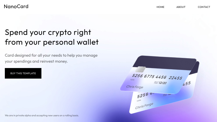 GitHub - BLazzeD21/Figma-NanoCard: Spend your crypto right from your personal wallet