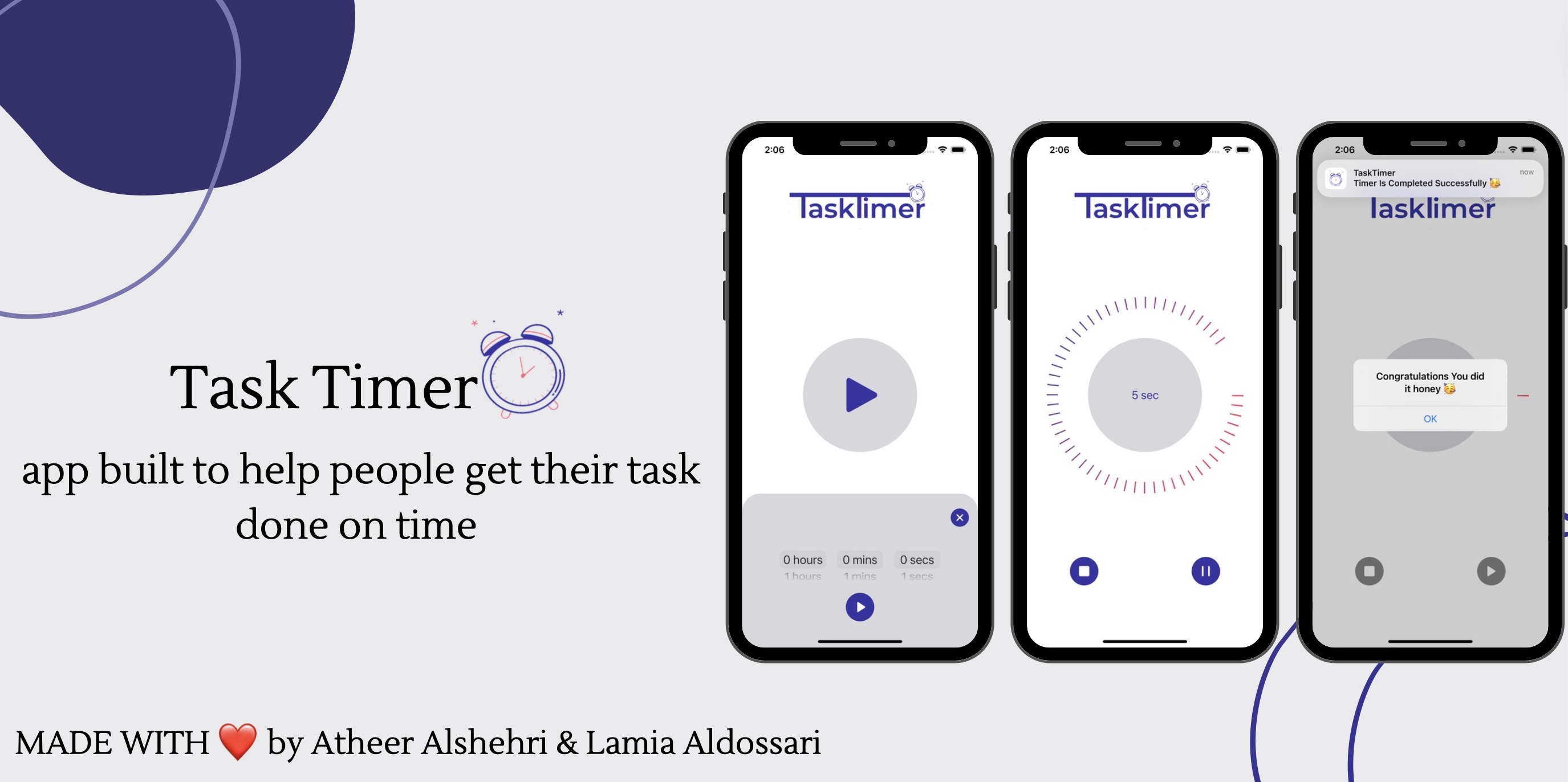 GitHub - Lamiaalbattal/TaskTimer