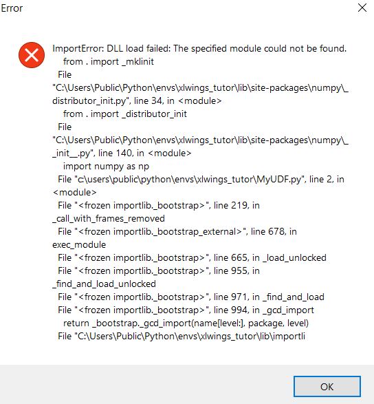 Yet Another Issue Regarding xlwings and numpy · Issue #1156 · xlwings/xlwings · GitHub