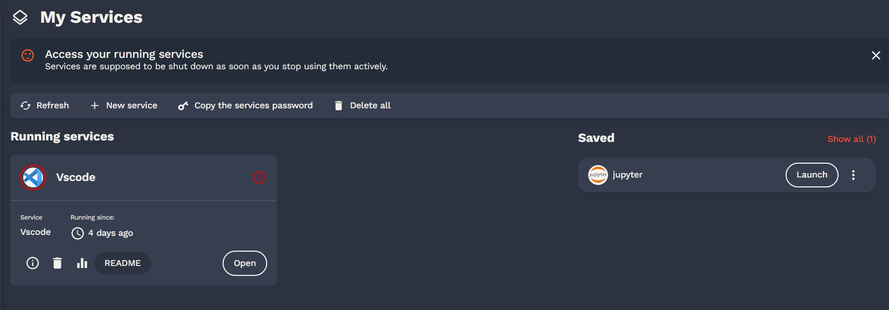 show versions in running charts and saved charts · Issue #351 · InseeFrLab/onyxia · GitHub