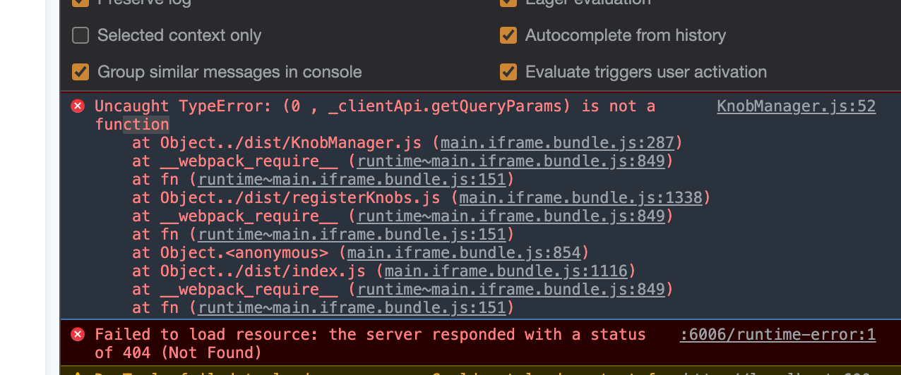 Knobs broken in 6.4-beta · Issue #16411 · storybookjs/storybook · GitHub