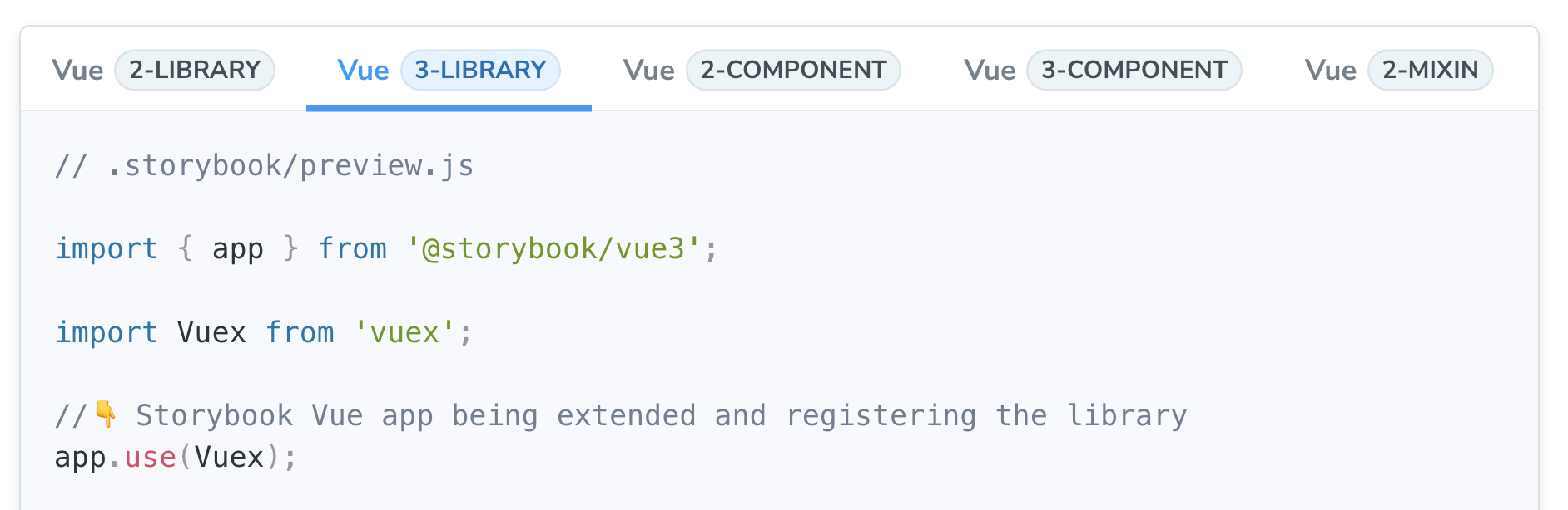 Module '"@storybook/vue3"' has no exported member 'app'. · Issue #19295 · storybookjs/storybook ...