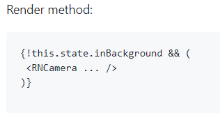 [iOS] RNCamera preview doesn't resume when app comes to foreground from background · Issue #2686 ...