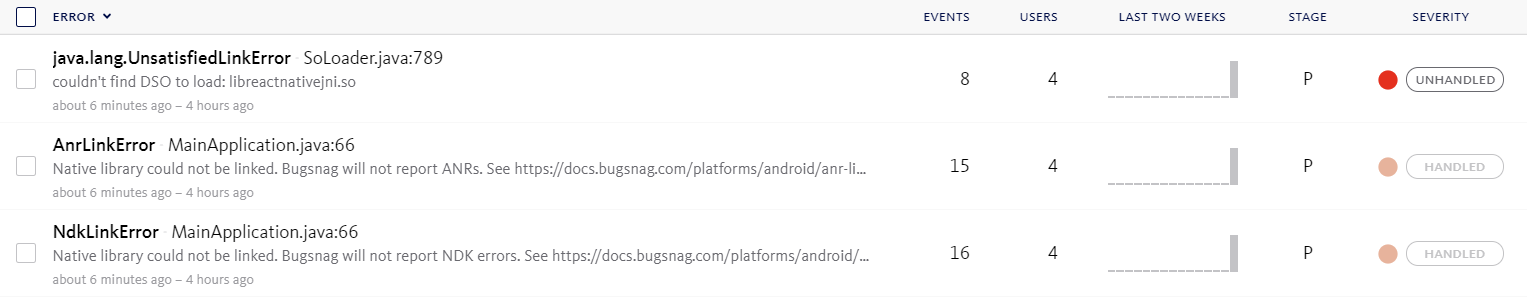 [v7][Android] Native library could not be linked, couldn't find DSO to load: libreactnativejni ...