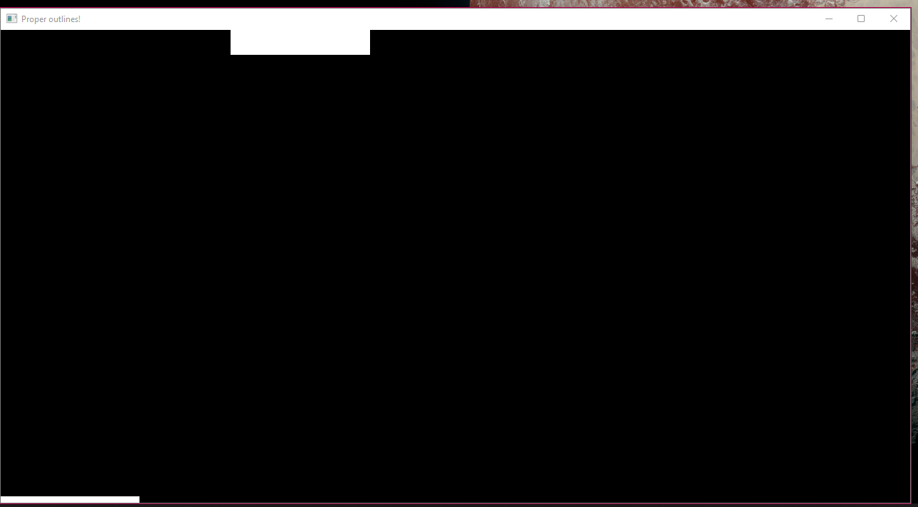Always on top does not correctly apply outlines when windows with rounded corners are snapped to ...