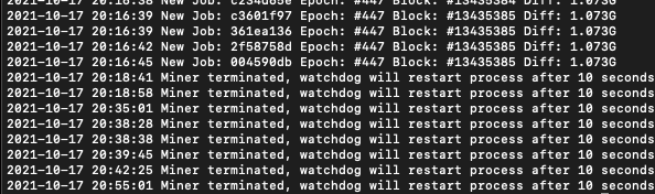gminer terminated when ubuntu upgraded from 21.04 to 21.10 · Issue #440 ...
