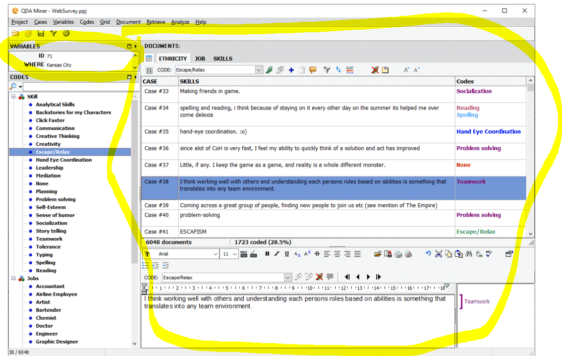 Better Support for Survey Coding · Issue #411 · ccbogel/QualCoder · GitHub