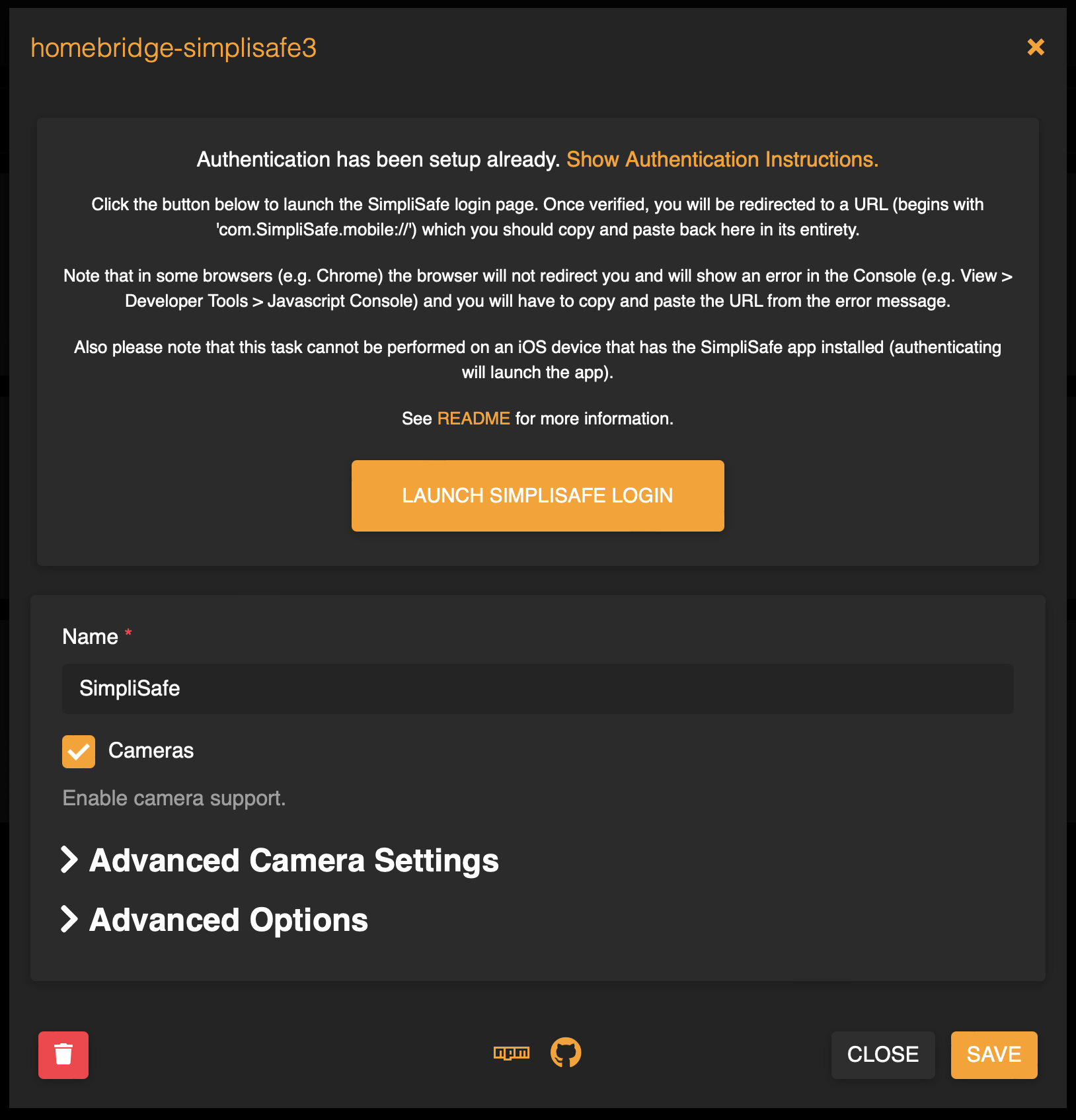 Authentication Question · homebridge-simplisafe3 homebridge-simplisafe3 · Discussion #275 · GitHub