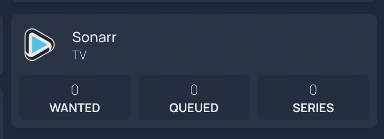 [Bug] Api error when Sonarr library is empty. · Issue #469 · gethomepage/homepage · GitHub