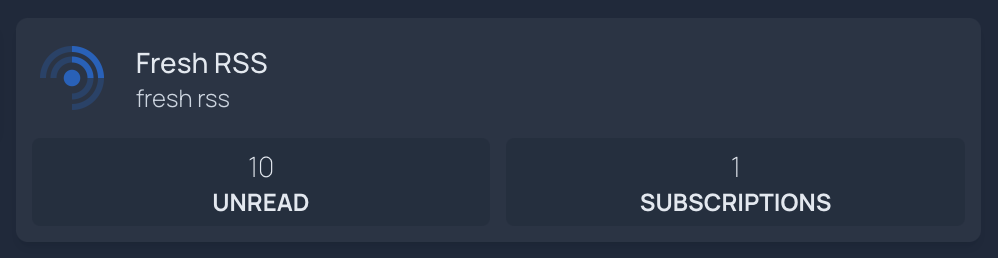 FreshRSS widget unable to connect · gethomepage homepage · Discussion #1441 · GitHub