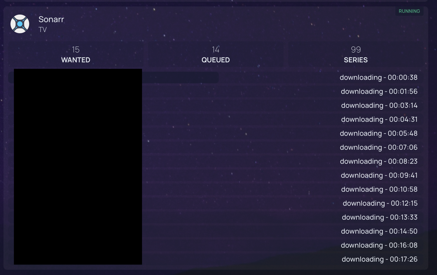 [Bug] Issue with displaying sonarr queue list · Issue #1801 · gethomepage/homepage · GitHub
