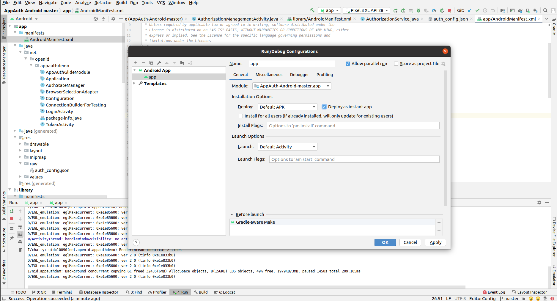 Cannot open browser for login when running Instant app. · Issue #630 · openid/AppAuth-Android ...