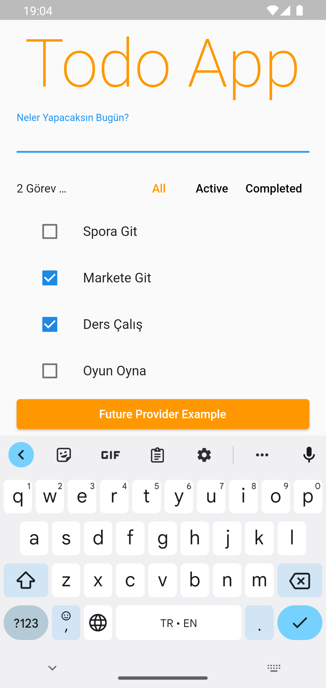 GitHub - icforcode/TodoApp_with_Provider: Todo Application Consist of Providers State | Flutter