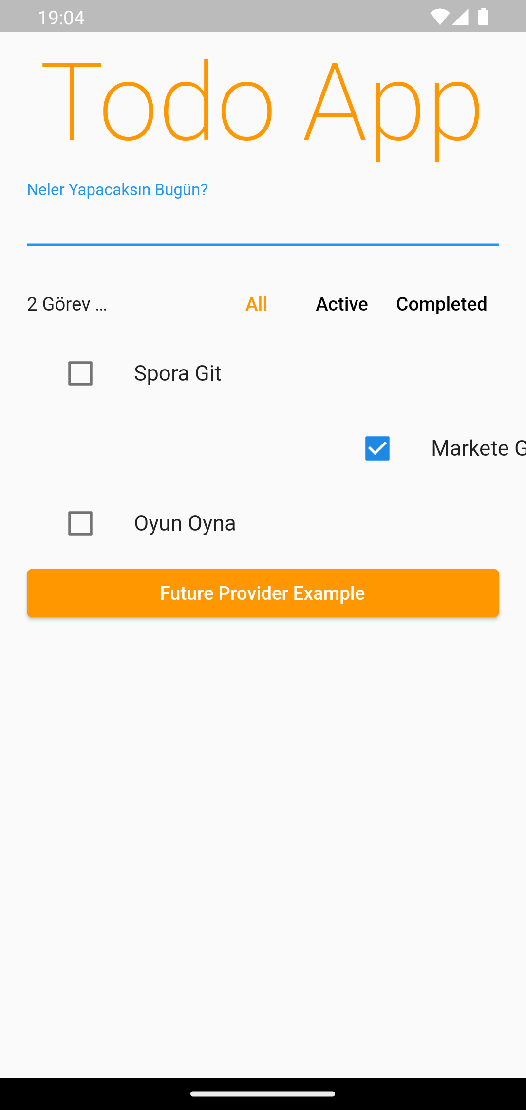 GitHub - icforcode/TodoApp_with_Provider: Todo Application Consist of Providers State | Flutter