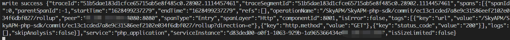 成功安装了skywalking拓展，skywalking页面没展示数据 · Issue #412 · SkyAPM/SkyAPM-php-sdk · GitHub