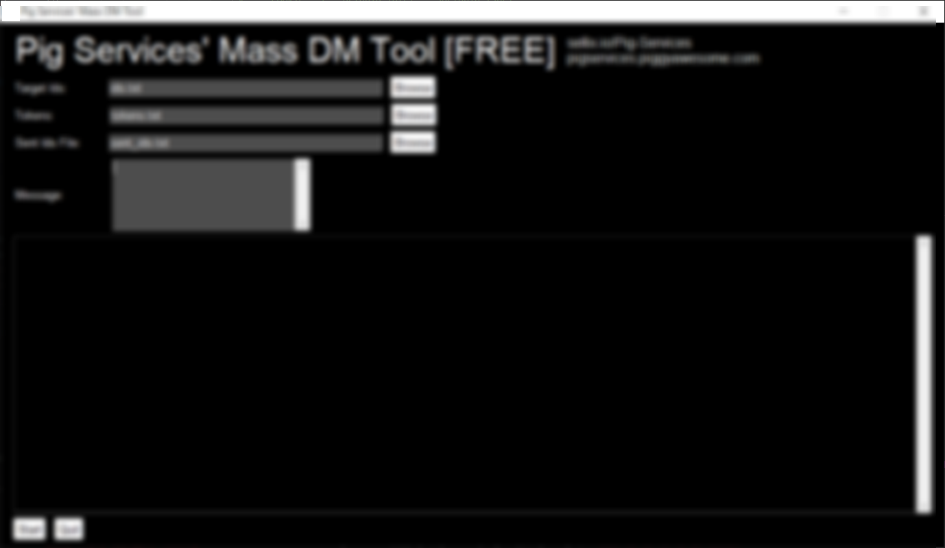 GitHub - PiggyAwesome/Pig-Services-Mass-DM-Tool: A Free Discord Mass DM tool made for Pig ...