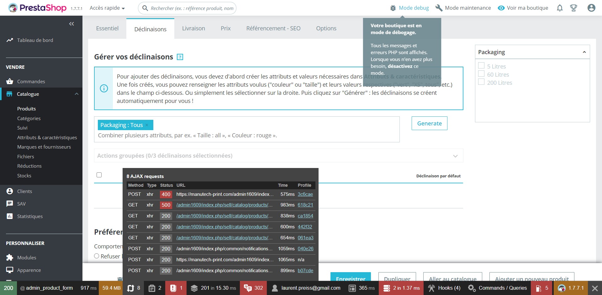 Bo Product Page Attribute That Cant Be Generated And I Dont Save My Product · Issue 23241 