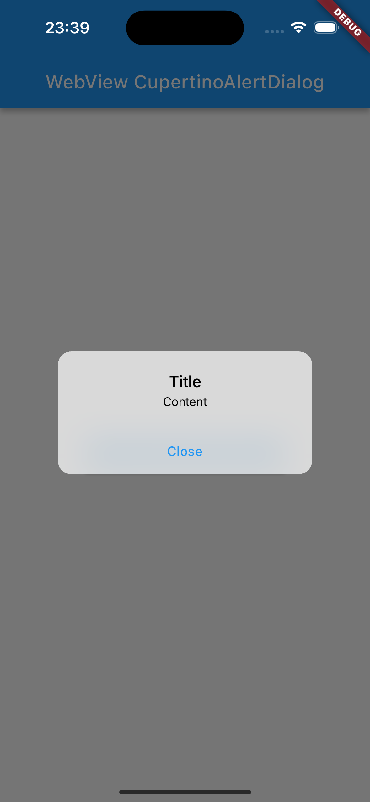 [iOS] CupertinoAlertDialog has a wrong color/shade above platform-views · Issue #138443 ...