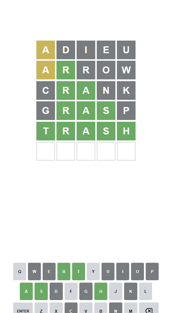 [FEATURE] Make colors match the wordle colors · Issue #63 · lpatmo ...
