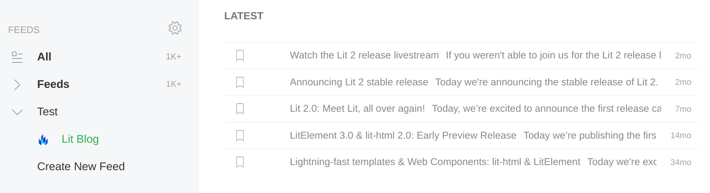 Atom feed improvements for Feedly and others by aomarks · Pull Request #621 · lit/lit.dev · GitHub