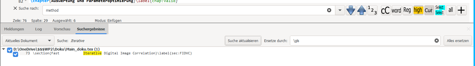 Search&Replace Functionality · Issue #1539 · texstudio-org/texstudio · GitHub