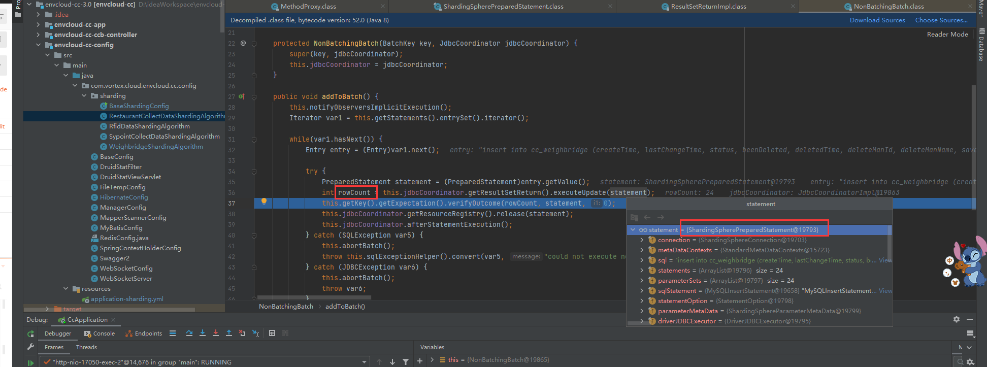 5.0.0-beta The same error occurs : Batch update returned unexpected row count from update [0 ...