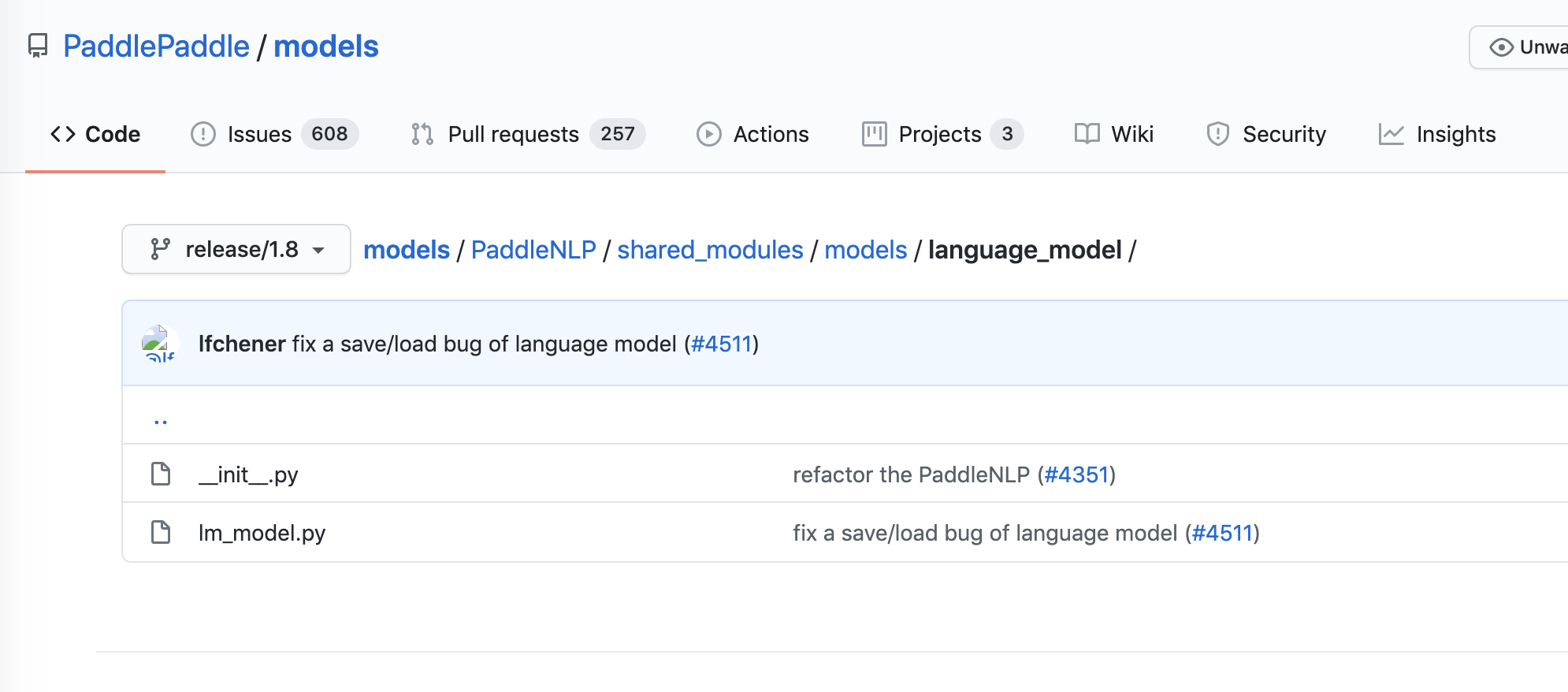 language model 里面的模型定义文件怎么找不到 · Issue #4898 · PaddlePaddle/models · GitHub
