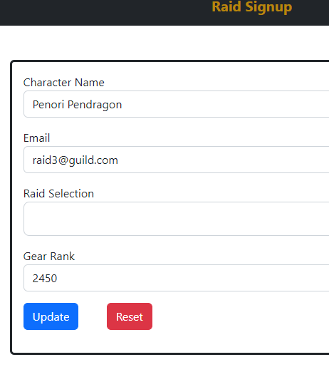 GitHub - uralrdybread/raid-signup: CRUD App using Angular and Firebase