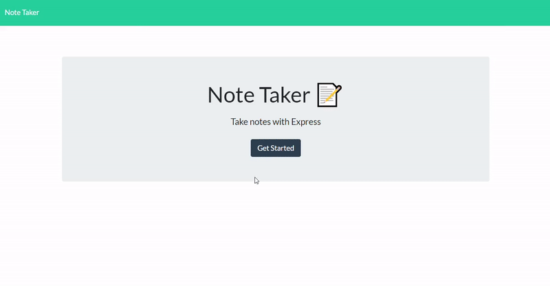 GitHub - nodrognaes/NoteTaker