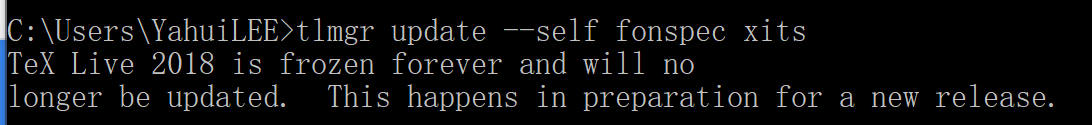 "XITSMath-Regular" cannot be found · Issue #214 · ustctug/ustcthesis · GitHub
