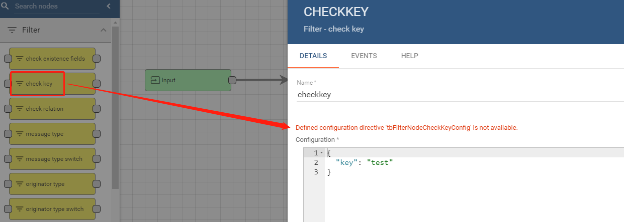 Defined configuration directive 'tbFilterNodeCheckKeyConfig' is not available. · Issue #4 ...