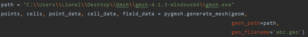 ValueError: not enough values to unpack (expected 1, got 0) · Issue #253 · nschloe/pygmsh · GitHub