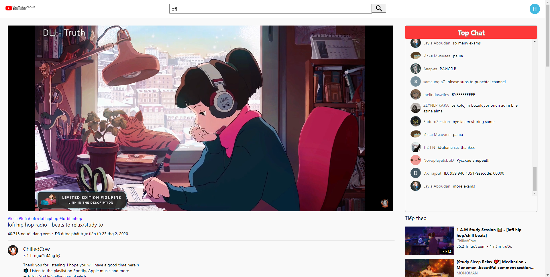 GitHub - huyhero2611/Youtube-Clone-FETCH
