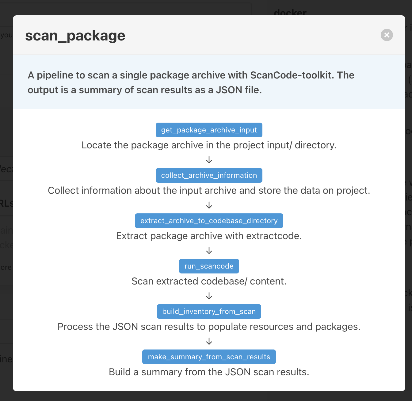 Add a basic extract and scan pipeline · Issue #25 · aboutcode-org/scancode.io · GitHub
