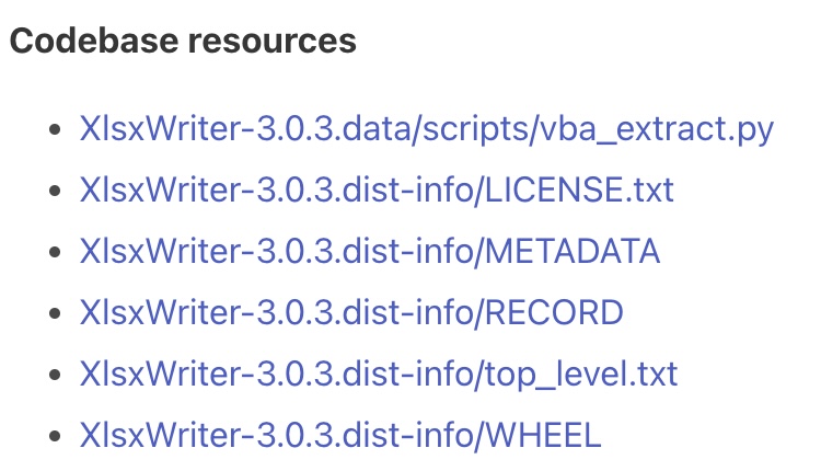 Scan results quality for Python packages: wheel vs. source distributions · Issue #512 ...